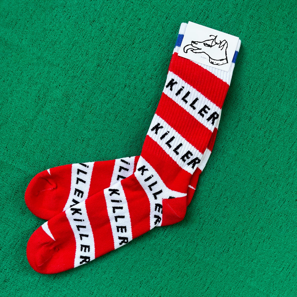 Bella Freud Pain Killer Socks — The Cross