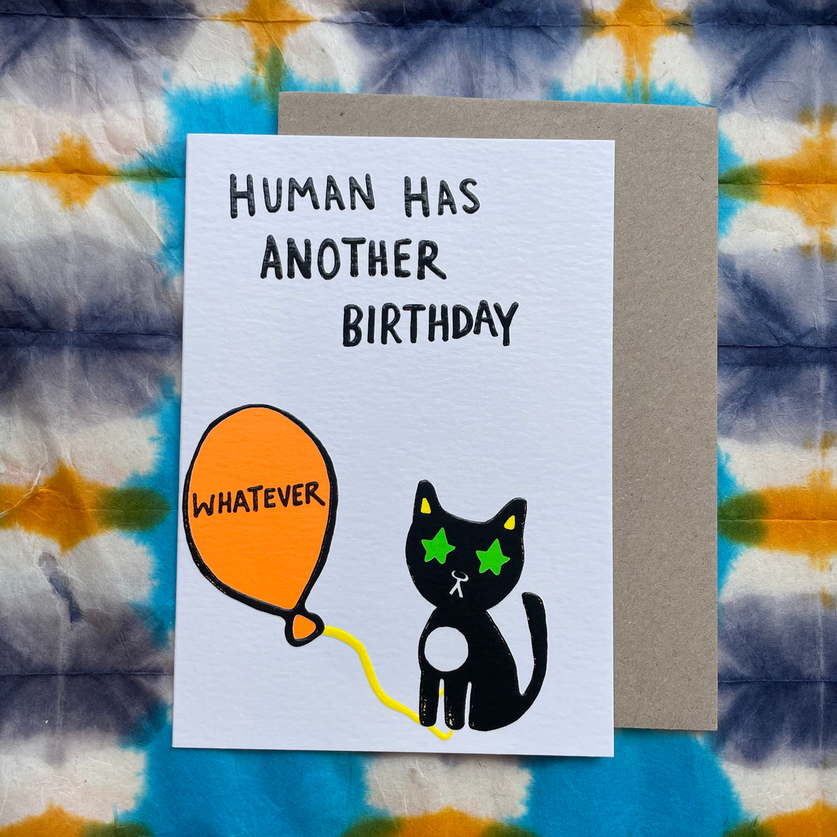 Happy Birthday Human Card — The Cross