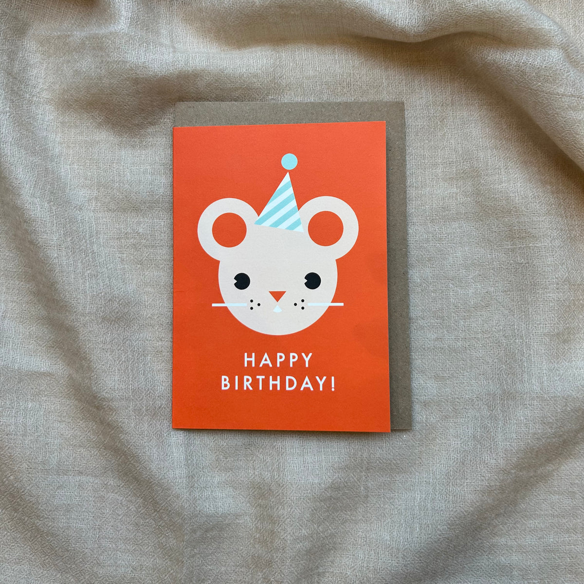 Happy Birthday Mouse Card — The Cross