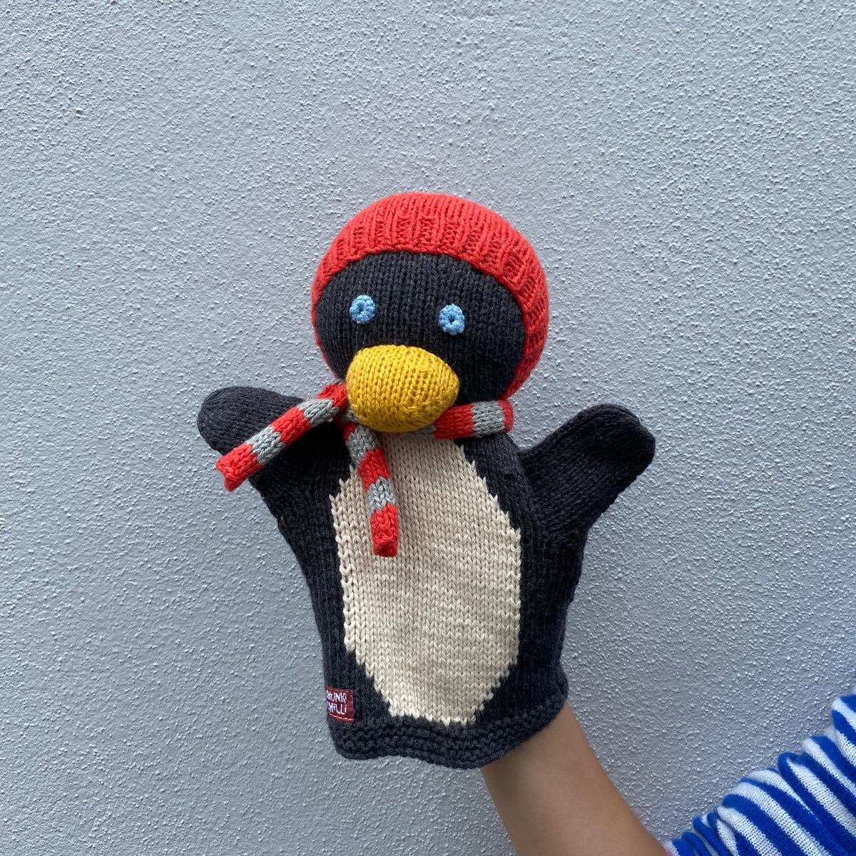 Chunki Chilli Penguin Hand Puppet — The Cross