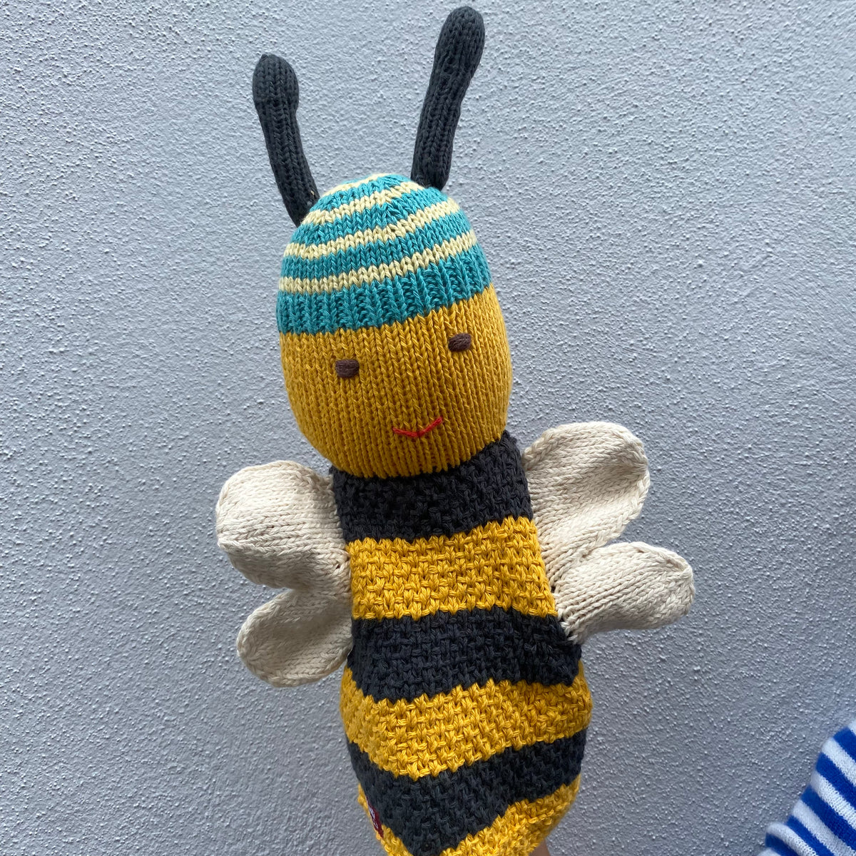 Chunki Chilli Bee Hand Puppet — The Cross