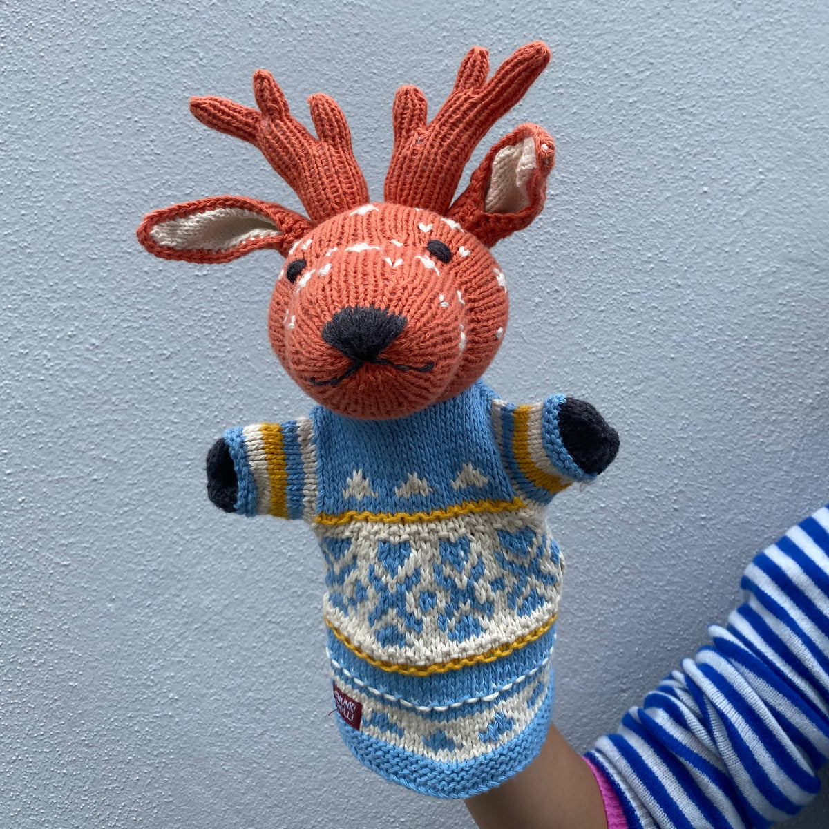 Chunki Chilli Reindeer Hand Puppet — The Cross