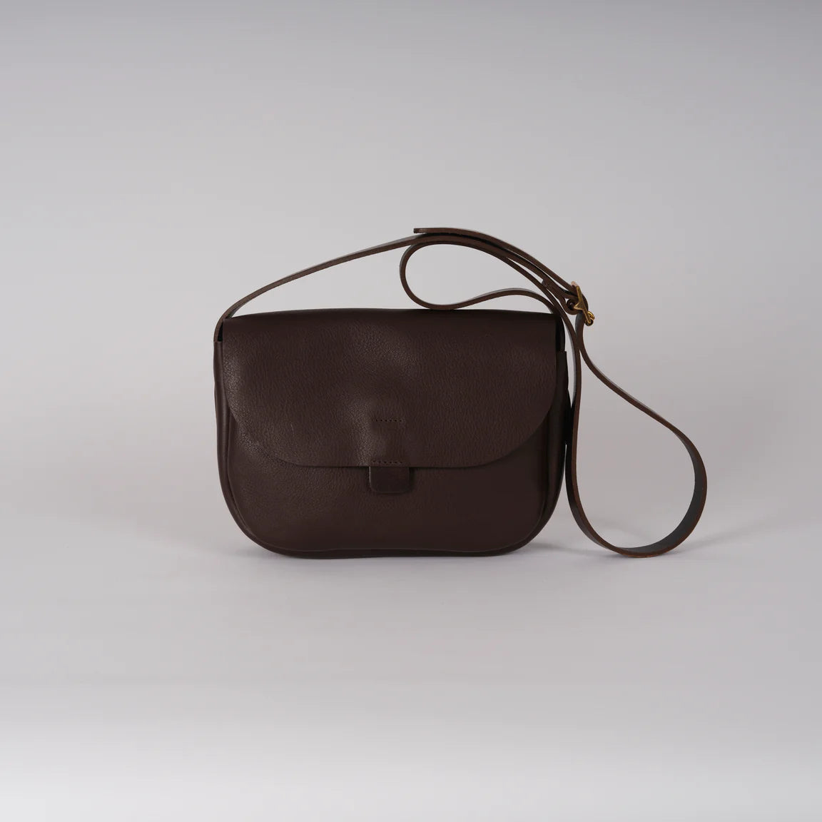 Kate Sheridan Chocolate Midi Orb Tab Bag — The Cross
