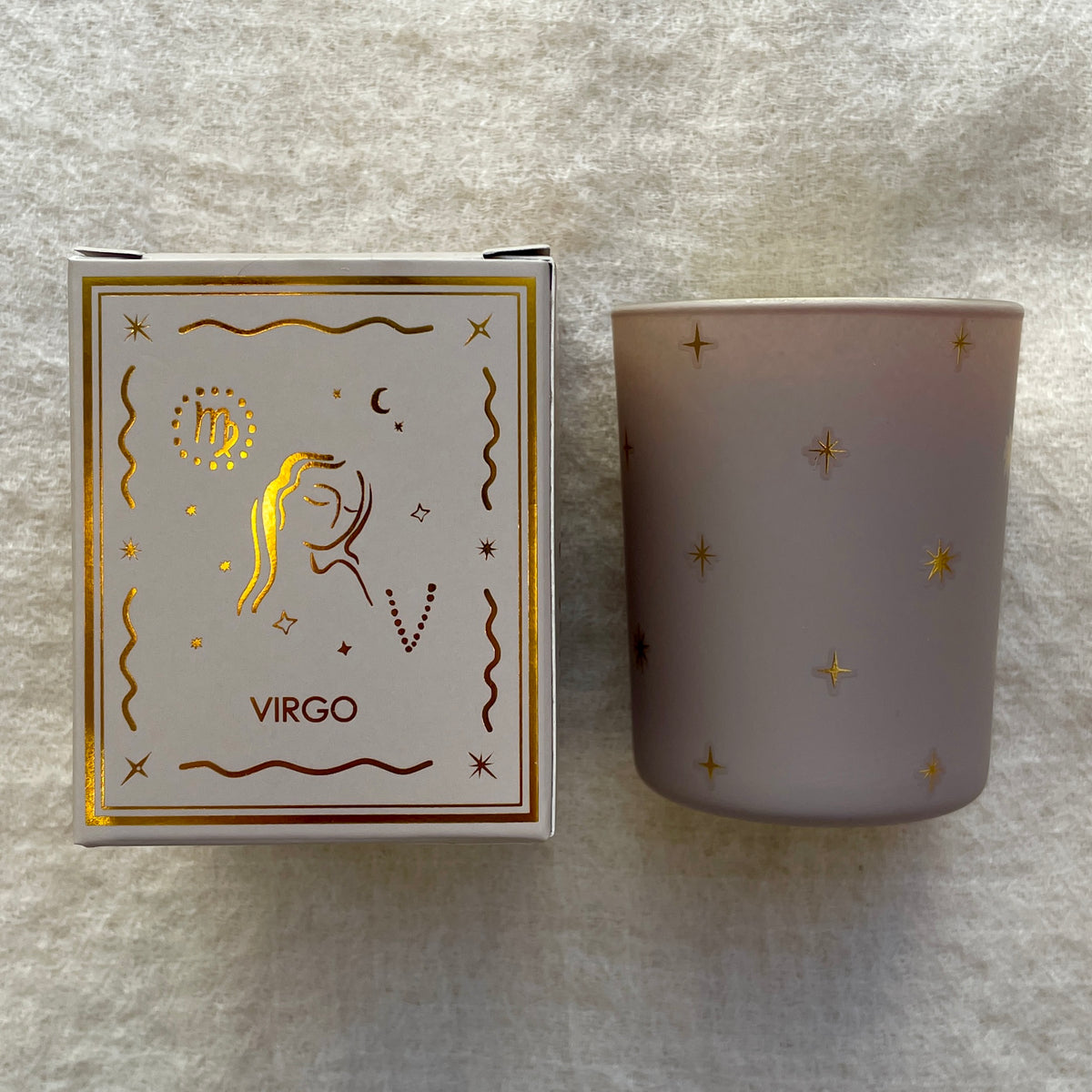 OPJET Virgo Zodiac Mini Candle — The Cross