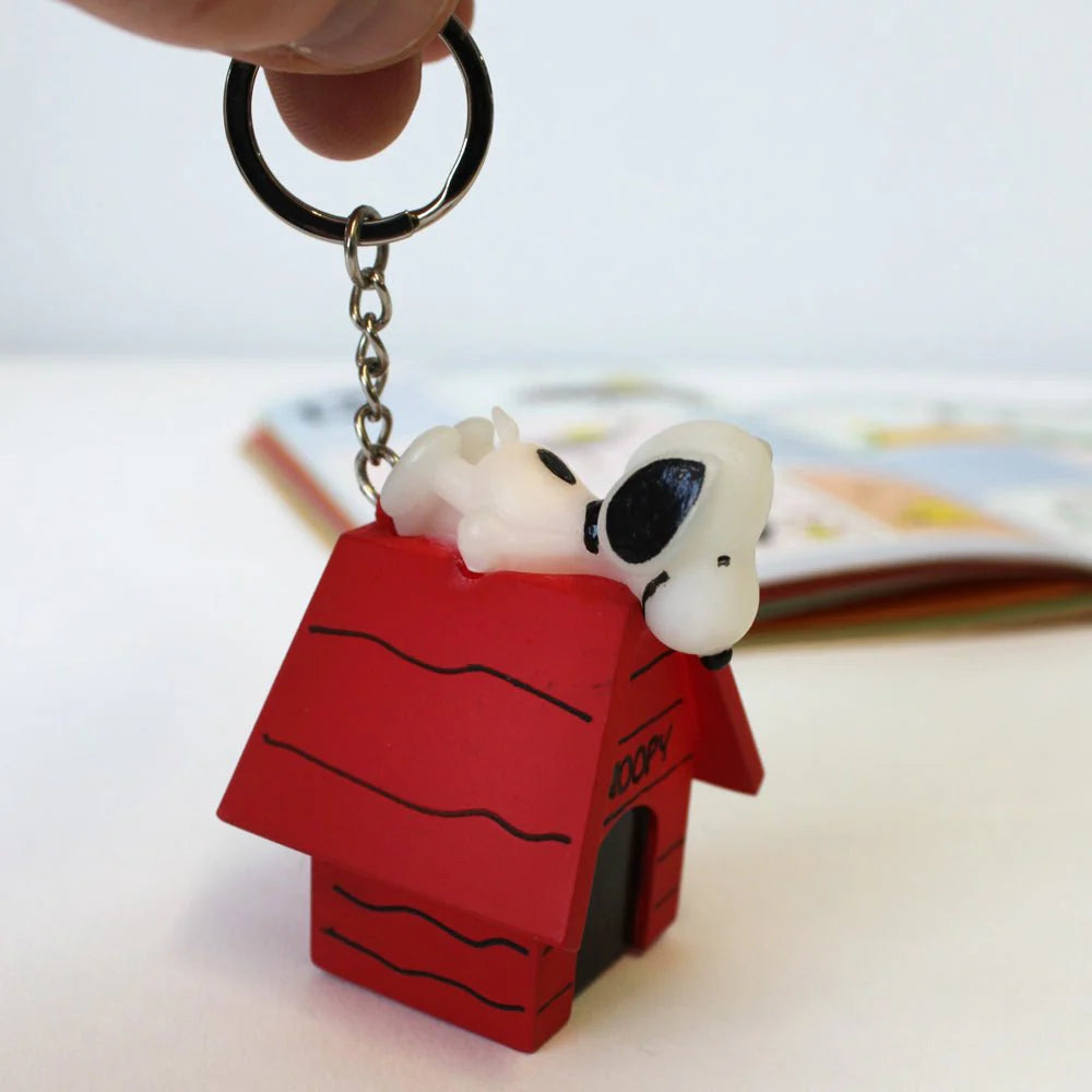 Peanuts Snoopy House Keyring — The Cross