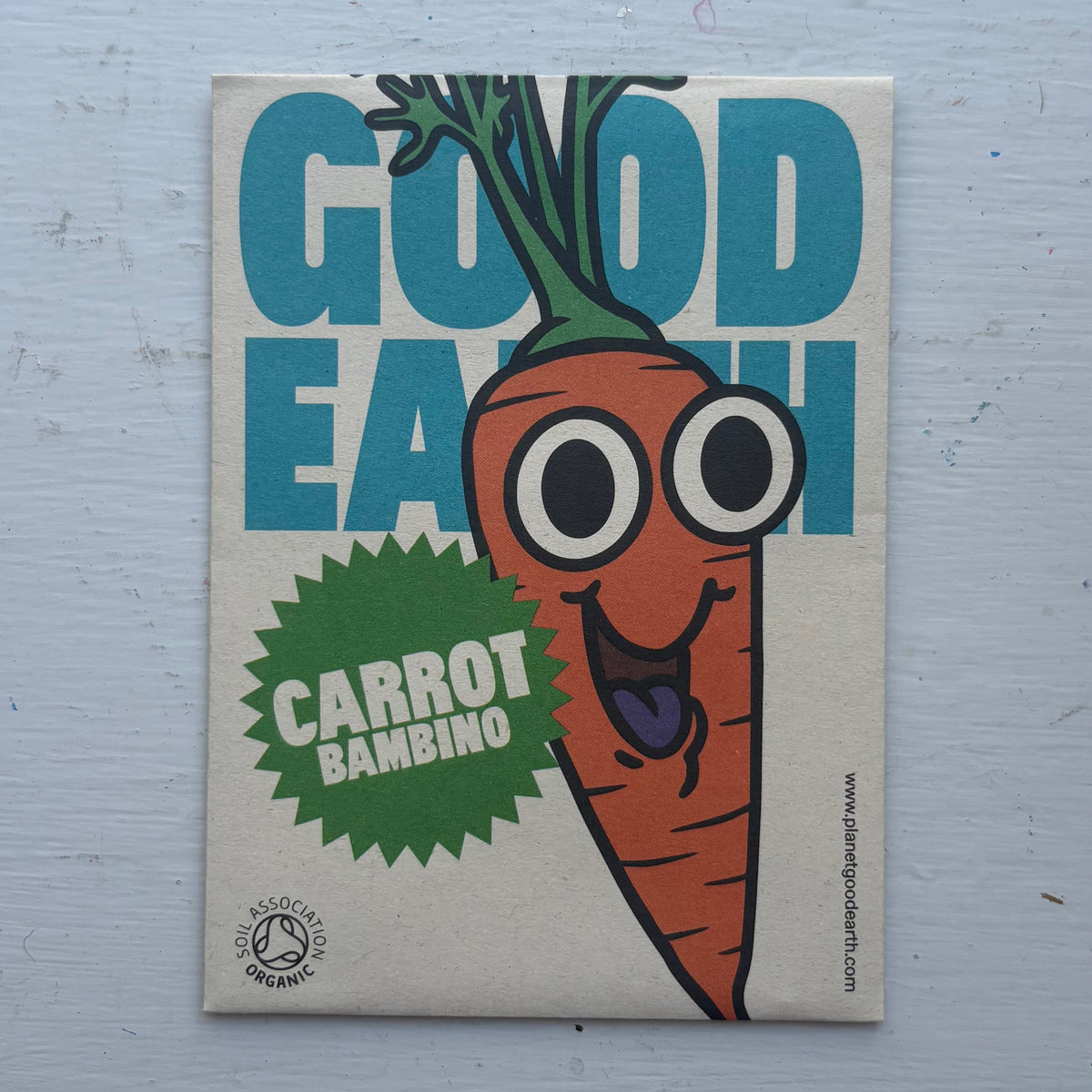 Planet Good Earth Baby Carrot Seeds — The Cross