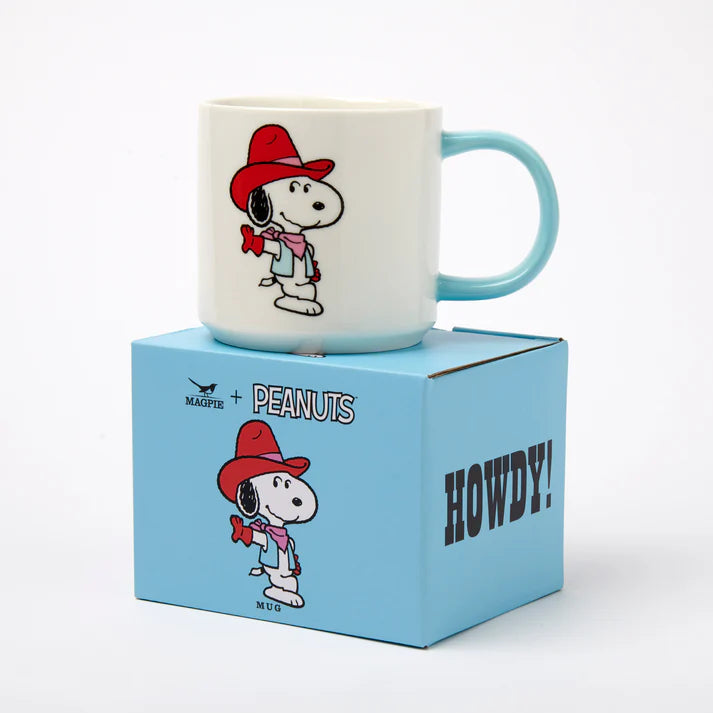 Snoopy Howdy Mug — The Cross